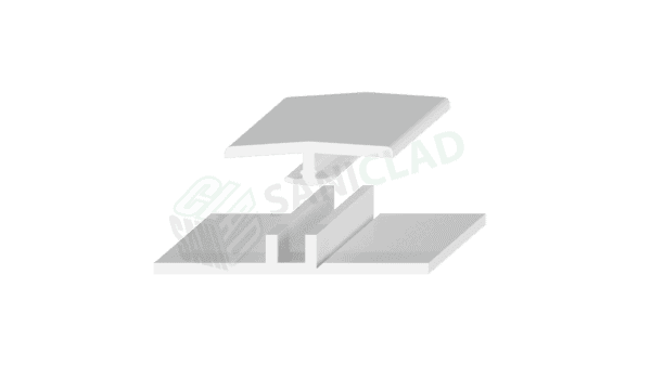 "H" Section Joining Strip (Two Part) | Saniclad