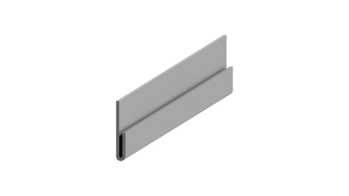 Stainless Steel "J" section trim | Saniclad